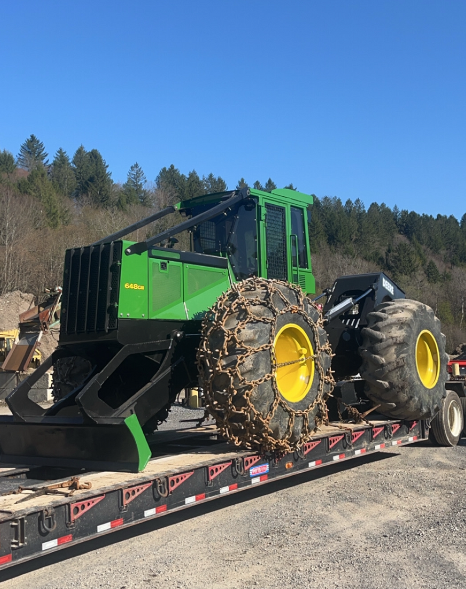 John Deere 548G/H, 648G/H, 748G/H, and 848H Skidder Windows